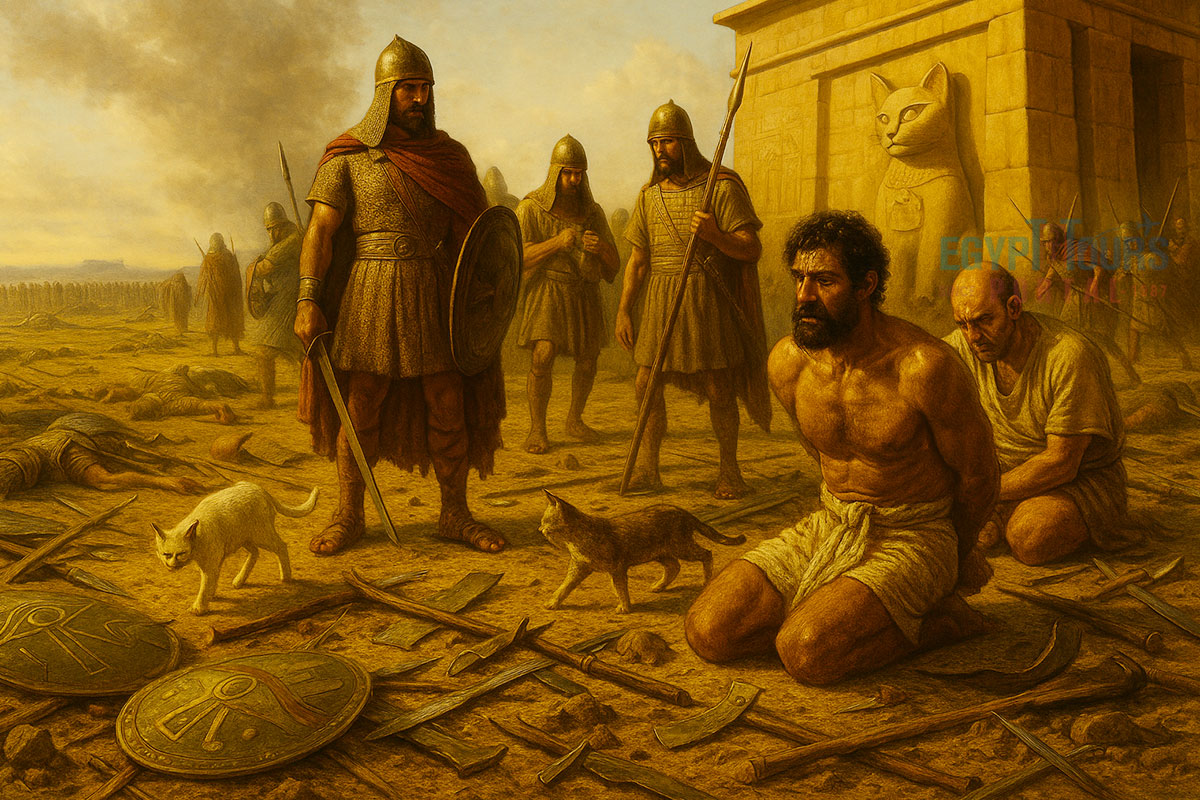 Battle of Pelusium, Persian Conquest, Cats, & Egypt’s Fall